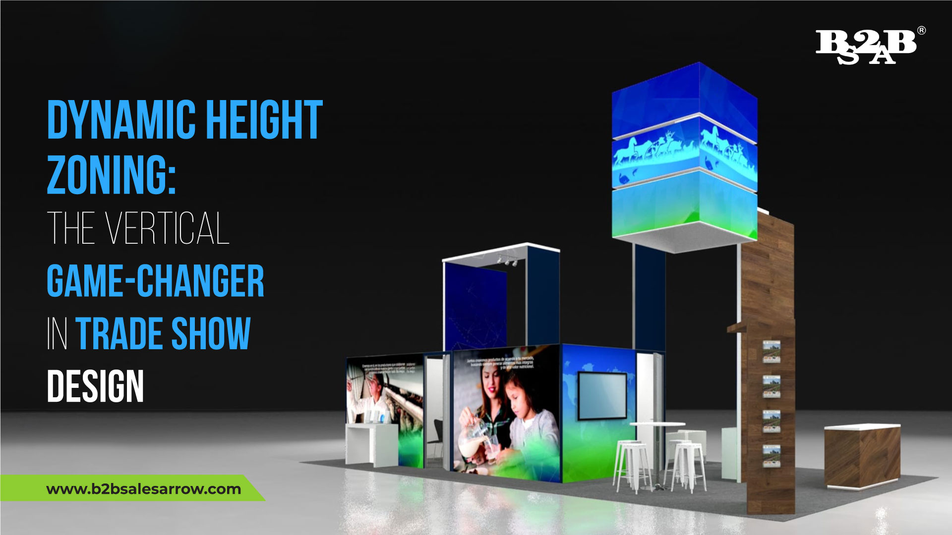 Dynamic Height Zoning: The Vertical Game-Changer in Trade Show Design